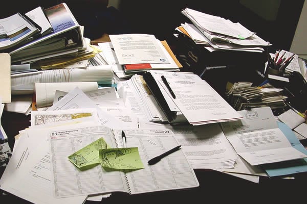 Is Paper Clutter Ruining Your Life? - Susan Tollefson, Productivity ...